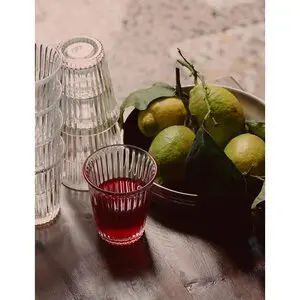 SERVICE PROJECTS Canteen Bodega Crystal Glasses Set Of 4