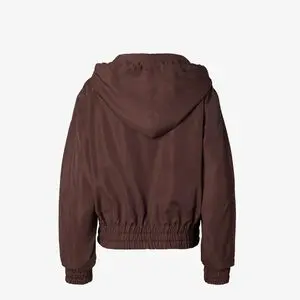 Fendi Cropped Technical Viscose Blouson