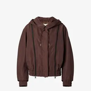 Fendi Cropped Technical Viscose Blouson