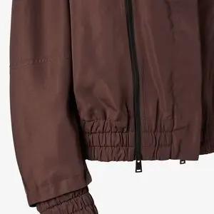 Fendi Cropped Technical Viscose Blouson