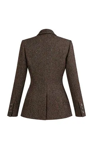 Lena Hoschek Memory Virgin Wool Jacket - Brown