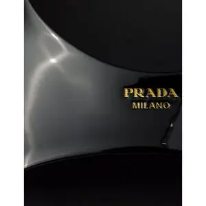 Prada Patent 45 Leather Mules
