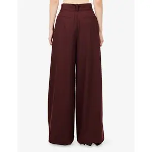 Zimmermann Luna Tailored Wool-blend Trousers
