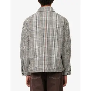 Barbour Westoe Checked Cotton And Linen-blend Jacket