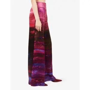 ROKSANDA Areneau Printed Silk Trouser