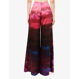 ROKSANDA Areneau Printed Silk Trouser