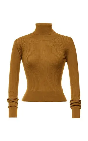 Lena Hoschek Wendy Wool Turtleneck - Neutral