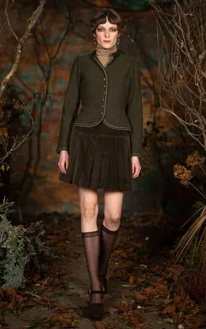 Lena Hoschek Fritzi Walkjanker Virgin Wool Jacket