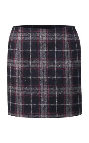 Lena Hoschek Sharon Wool Blend Skirt - Black