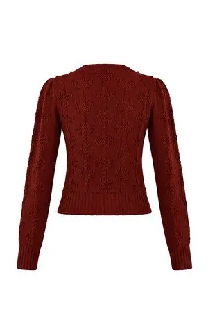 Lena Hoschek Dorothea Virgin Wool Cardigan