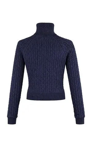 Lena Hoschek Lucy Virgin Wool Turtleneck