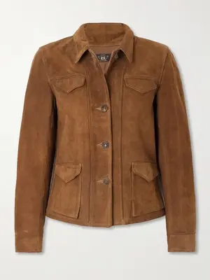 Ralph Lauren Suede Jacket - Brown