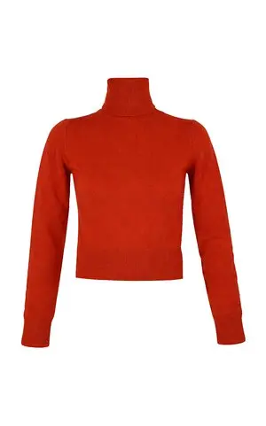 Lena Hoschek Lord Wool Turtleneck - Red