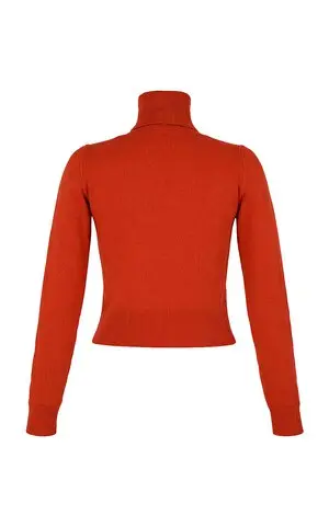 Lena Hoschek Lord Wool Turtleneck - Red