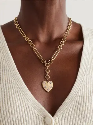 FOUNDRAE L'eternelle Chanson 18-karat Diamond Necklace