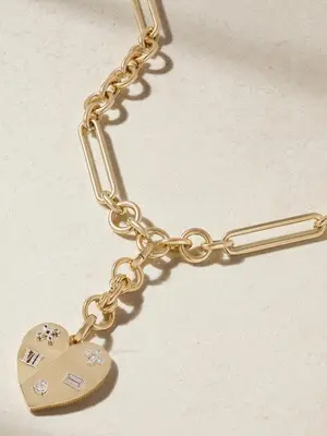 FOUNDRAE L'eternelle Chanson 18-karat Diamond Necklace