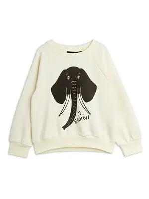 MINI RODINI Elephant" Sweatshirt - White
