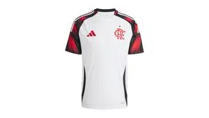 Adidas Cr Flamengo 25 Away Jersey - White