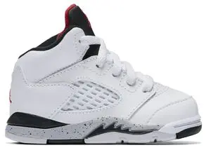 JORDAN 5 Retro University Red - White/black/matte Silver
