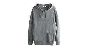 Givenchy Front Side Pocket Hoodie - Grey Mix