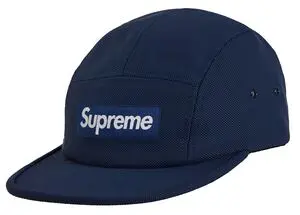 Supreme Ballistic Nylon Camp Cap - Navy Blue