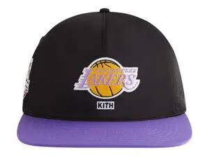 Kith X 47 Brand Nba Allstar Los Angeles Lakers Sl Hitch Snapback - Black