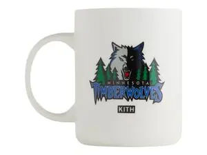 Kith Nba Allstar Minnesota Timberwolves Mug - White