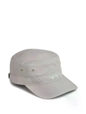 Y3 Logo-detail Peak Hat - Neutrals