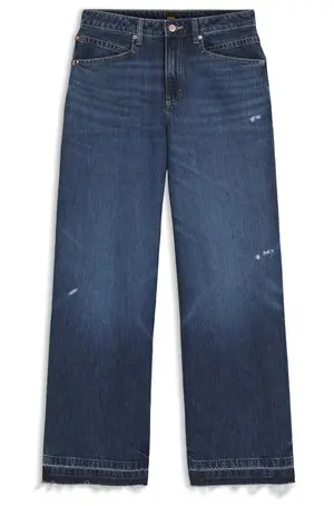 BOSS Relaxed-fit Jeans In Rigid Denim - Blue