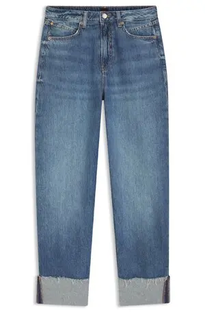 BOSS Relaxed-fit Balloon Leg Jeans - Blue