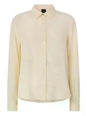 Pinko Buttoned Collared Shirt - Neutrals