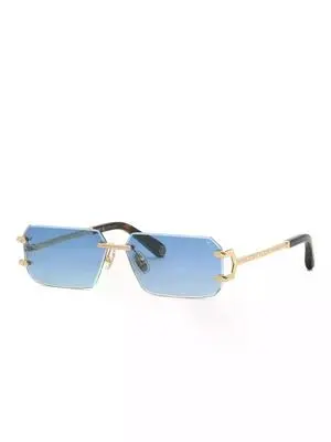 Philipp Plein Rectangular-frame Sunglasses