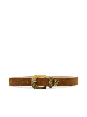 L'Agence Otera Suede Belt