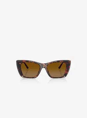 Michael Kors Square Frame Sunglasses - Brown
