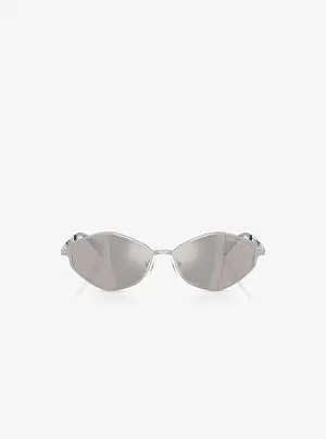 Michael Kors Gold Coast Sunglasses Silver