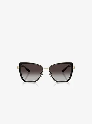Michael Kors Sea Island Butterfly Sunglasses - Black