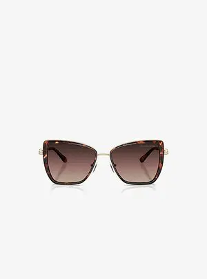 Michael Kors Sea Island Butterfly Sunglasses Brown