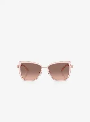 Michael Kors Sea Island Butterfly Sunglasses - Pink