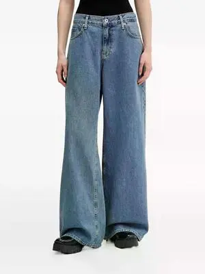 Karl Lagerfeld Wide-leg Jeans - Blue