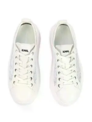 Karl Lagerfeld Lace-detail Platform Sneakers