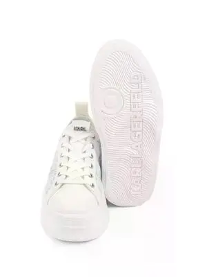 Karl Lagerfeld Lace-detail Platform Sneakers