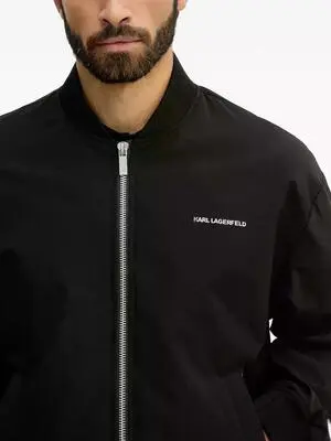 Karl Lagerfeld Zip Bomber Jacket