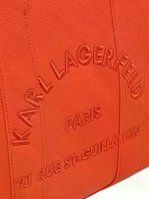 Karl Lagerfeld Embossed Tote Bag