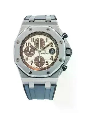 AUDEMARS PIGUET Excellent Royal Oak Offshore Safari 44mm Watch - Neutrals