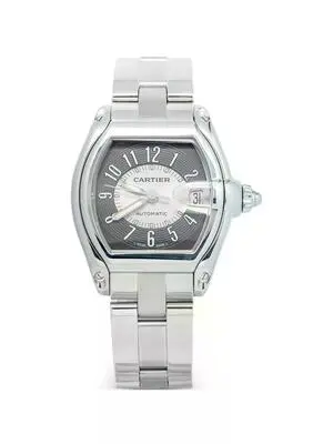 CARTIER Excellent Roadster 42mm Watch - Silver