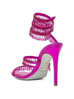 Rene Caovilla 105mm Chandelier Sandals