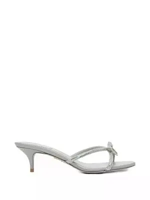 Rene Caovilla 50mm Lynette Sandals - Grey