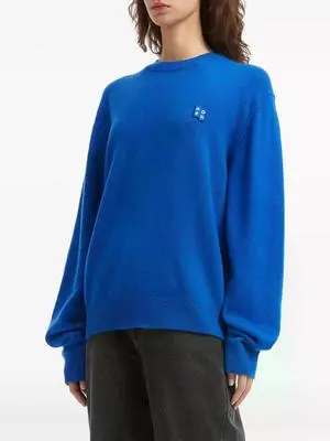 ADER ERROR Crewneck Logo-patch Knitwear