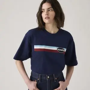 LEVI'S Oasis Band Tee T-shirt - Peacoat