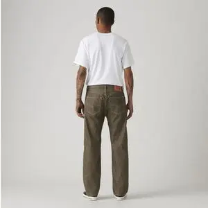 LEVI'S 501 Original Shrink-to-fit Straight Leg Jeans - Dark Brown Rigid